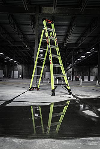 Little Giant Ladder Systems 13908-071 King Kombo 3-in-1 Ladder, 8 Ft, Green