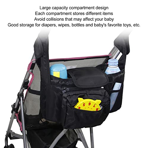 Stroller, Baby Stroller Bag Convenient Easy to Install Large Capacity Compartment Design for Mom for Outdoor