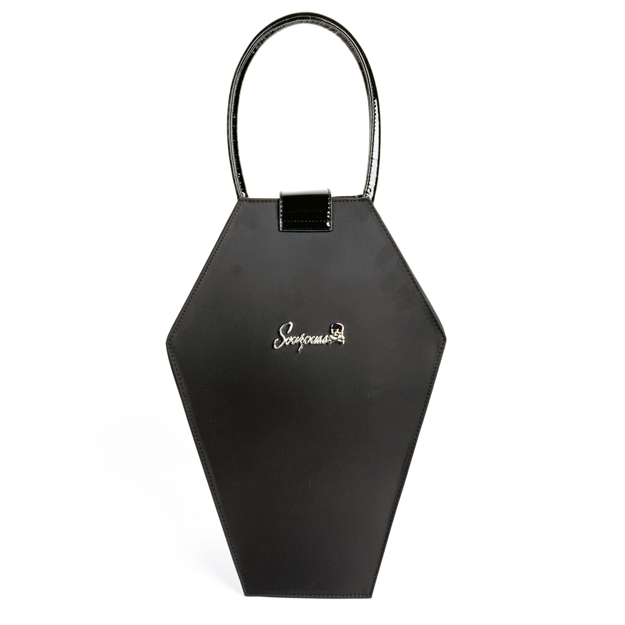 Sourpuss Cat Lady Coffin Purse