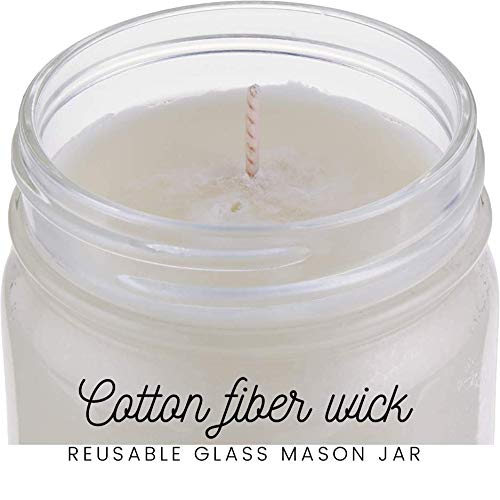 Nika's Home Celebration Collection, 12oz Mason Soy Candle (You are Hotter Than This Candle)