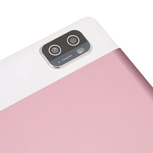 Tablet 10 Inches, 10.1 Inch Tablet Core CPU 5G 12 128 Gb 6GB 128GB 200W 500W 1960x1080 8800mAh Rose Gold Callable 100‑240V T WiFi for Android
