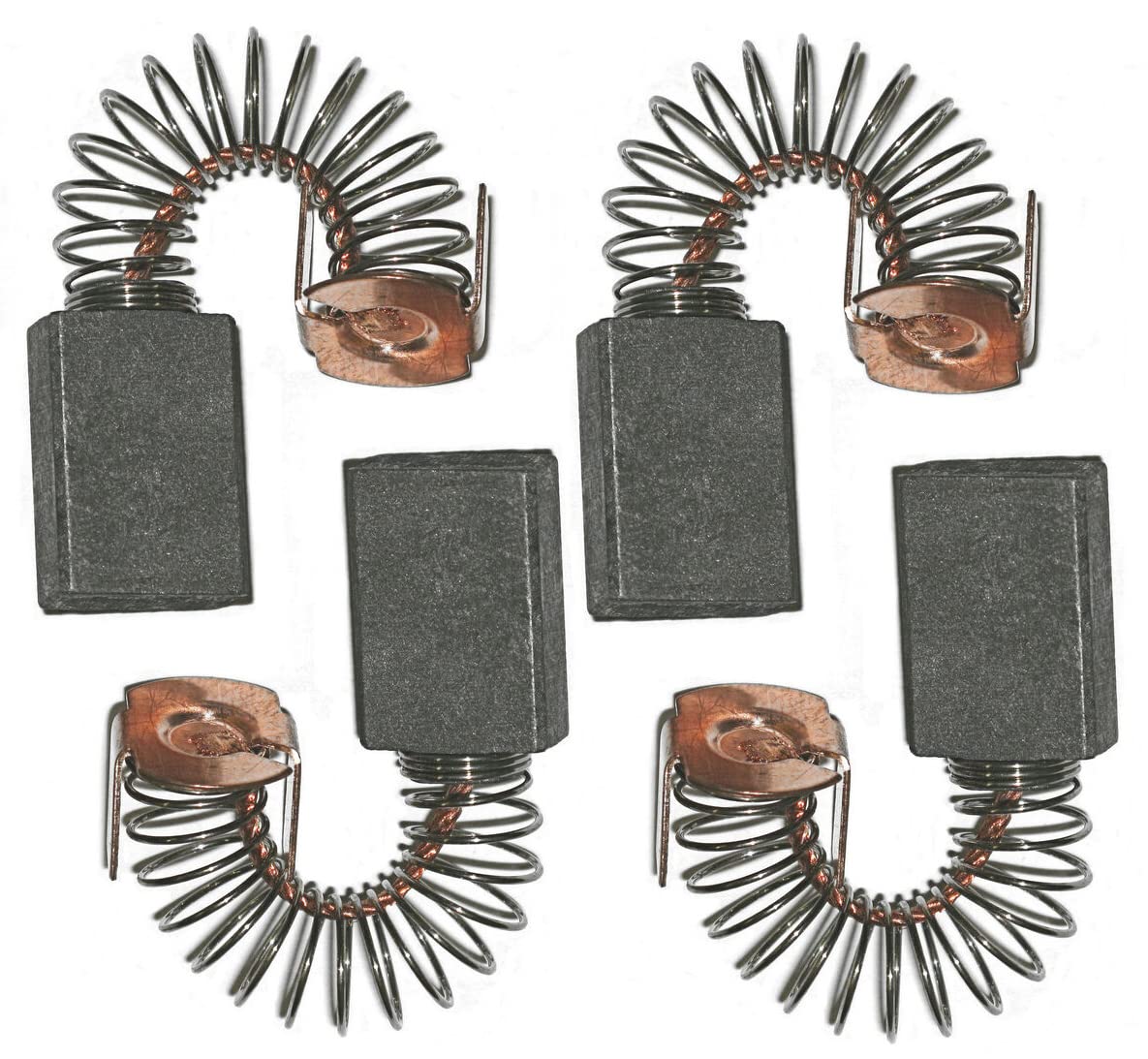 MHYYT Replacement Carbon Brush Set Replaces Skil 1619X01351 & Bosch 2610320391, 2610912980 (4 Total)