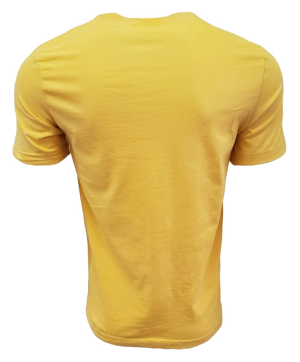 Nike Men's Just Do It Box Crewneck T-Shirt (X-Large, Gold (White Logo))