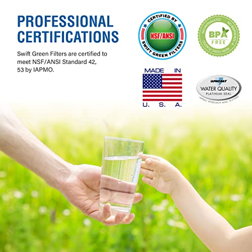 Swift Green Filters SGF-25S Compatible Commercial Water Filter for HF25-S (1 Pack), Made in USA