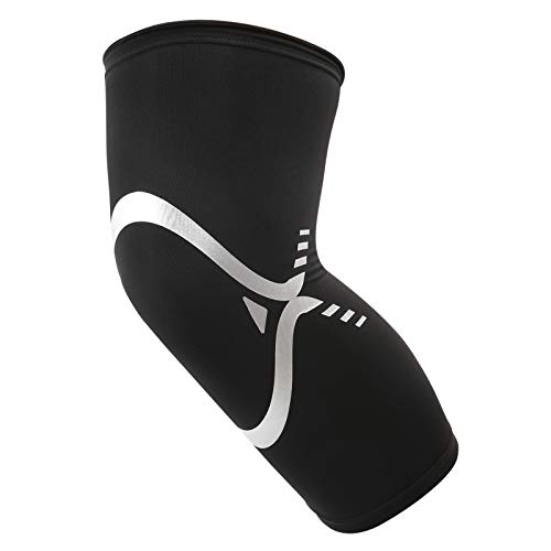 Knee Support Sleeve, Prevent Leg Injuries Anti‑Slip Knee Support Brace, Close‑Fitting Sweat Free for Running Hiking Excercise Fitness(L)