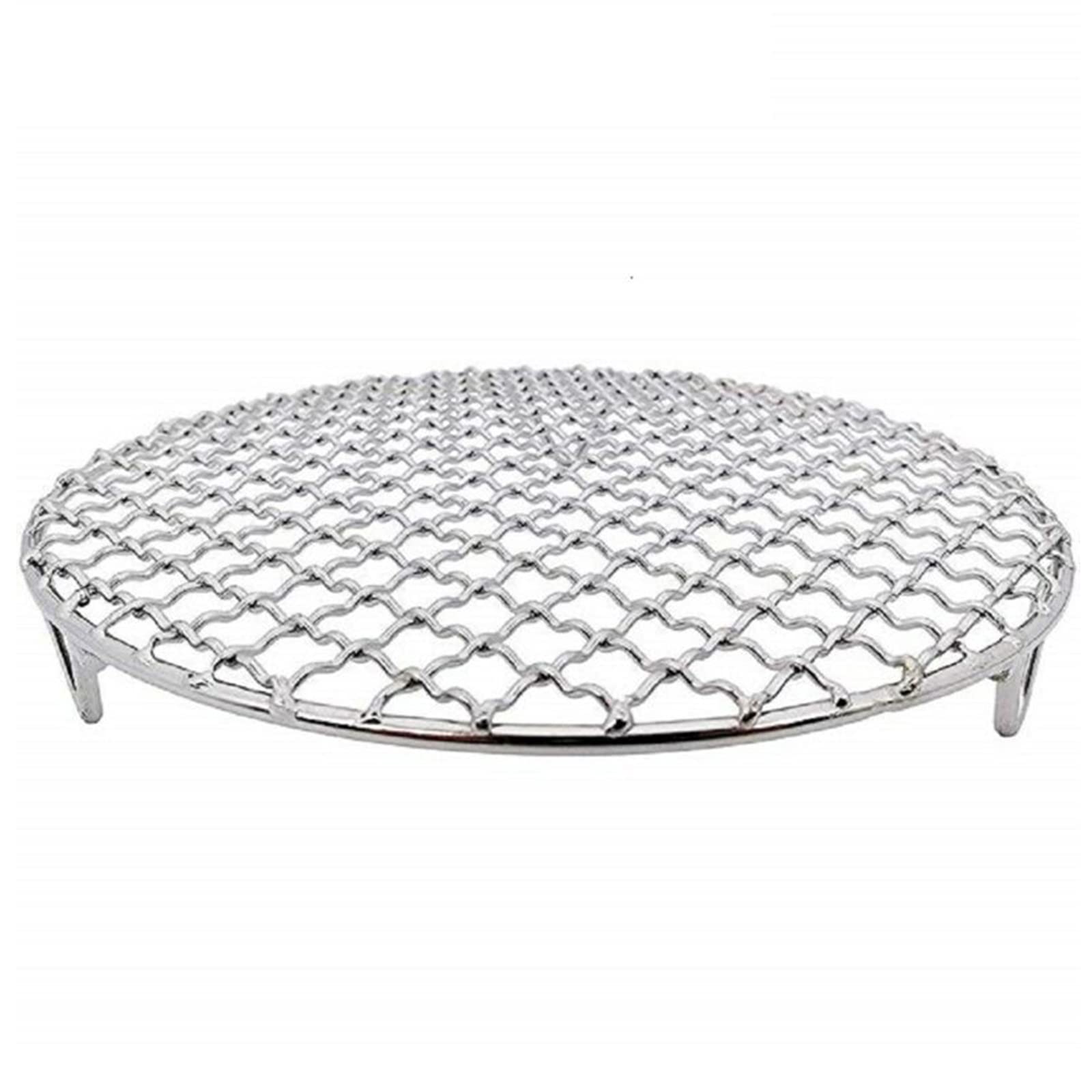 PETSTIBLE 6.5Inch Round Racks Non Stick Stainless Steel Cooling Rack Grill Cooking Baking Grilling Roasting Steamer Rack Oven and Dishwasher Safe