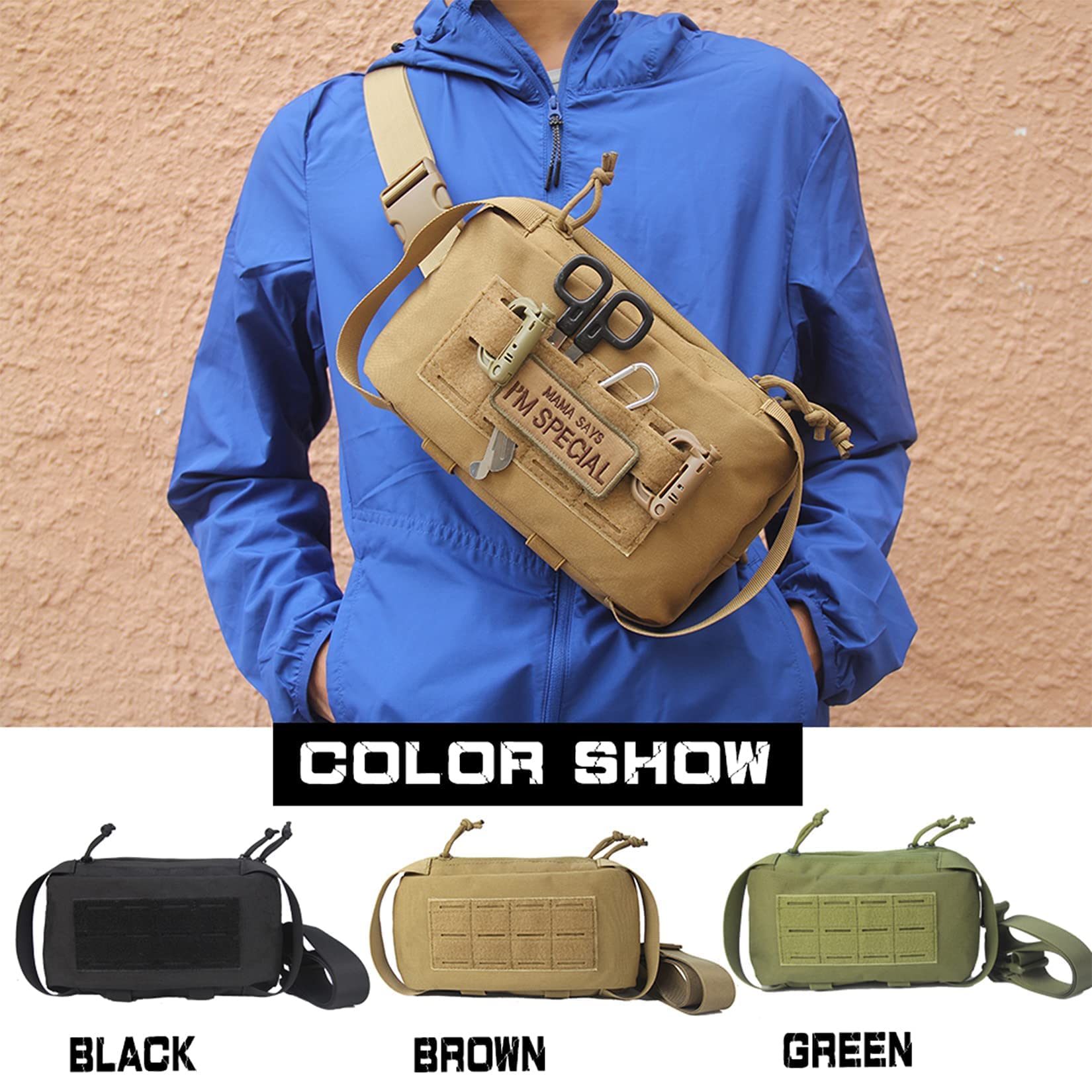 LIVIQILY Soft Pistol Cases Shoulder Bag Gun Case Single Bag Tactical Gun Bag Pistol Hand