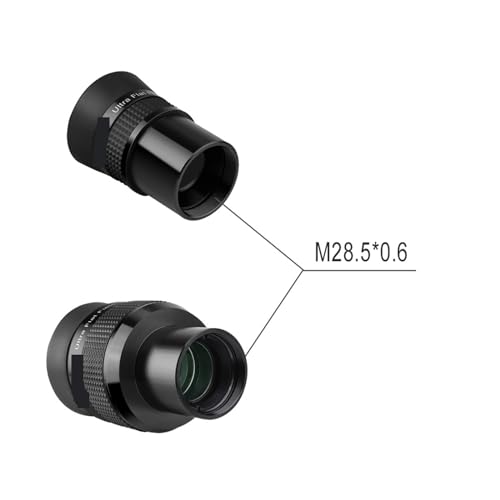 LEVABE Telescope Eyepiece 1.25" UF10mm/18mm Ultra Flat Field Eyepiece FMC SV190 (Color : 18 mm)