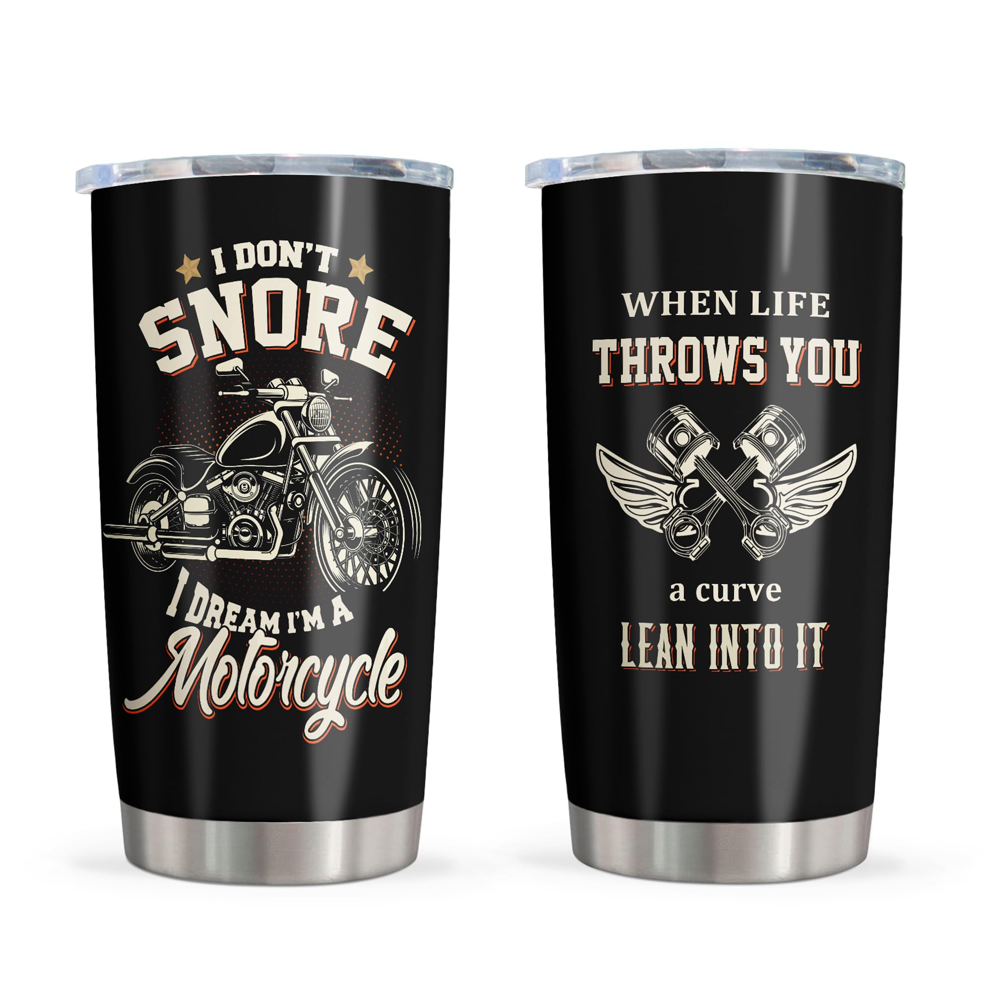 Motorcycle Gifts for Men/Women, Best Gifts for Motorcycle Riders, Father’s Day Motorcycle Gifts for Dad/Husband, Motorcycle Lovers Gift Ideas, Motorcycle Biker/Racer/Driver Gift Tumbler 20OZ 1Pc