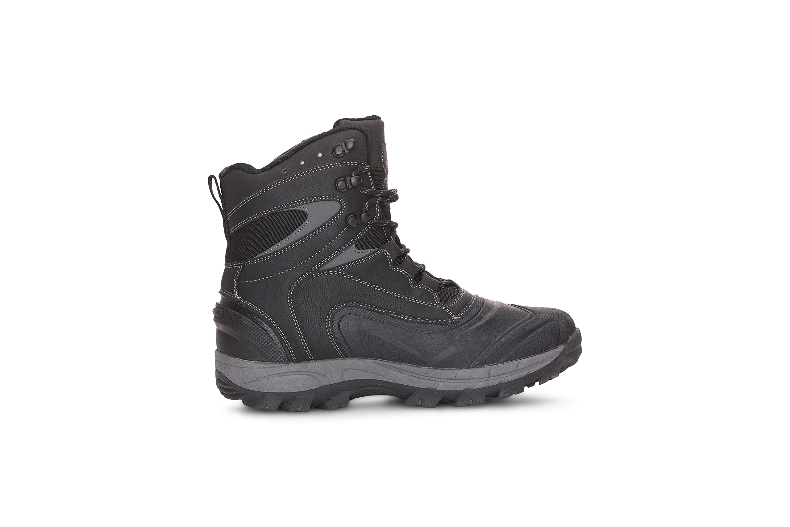 Nevados Rich Winter Hiking Boots for Men | Waterproof Shell, Multi-Directional Lug Pattern, Adaptive & Robust Structure Rubbert Traction Outsole with Memory Foam Insole