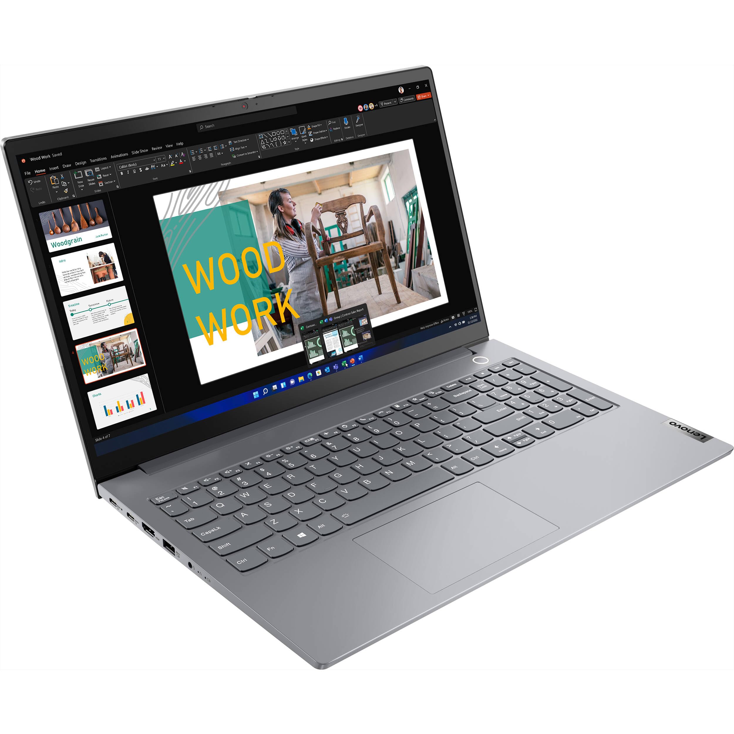 Lenovo ThinkBook 15 G4 15.6" Touchscreen FHD Business Laptop Computer, 12th Gen Intel 10-Core i7-1255U, 40GB DDR4 RAM, 4TB PCIe SSD, WiFi 6, Backlit Keyboard, Fingerprint Reader, Windows 11 Pro