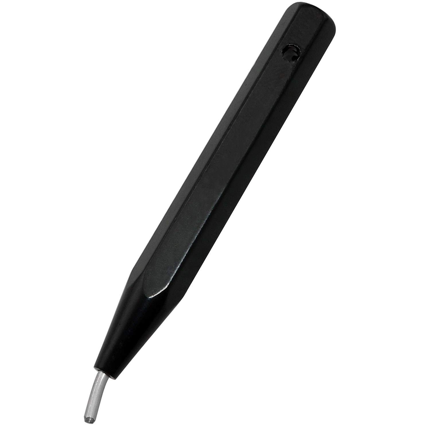 Longdex Chinrest Screwdriver 65x7x1.5mm Black Installing Violin Chin Rest Shaft Screw Driver Screw Wrench