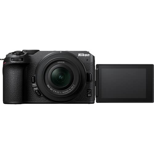 Nikon Z30 Mirrorless Camera with 16-50mm Lens + Case + 64GB Memory(26pc)