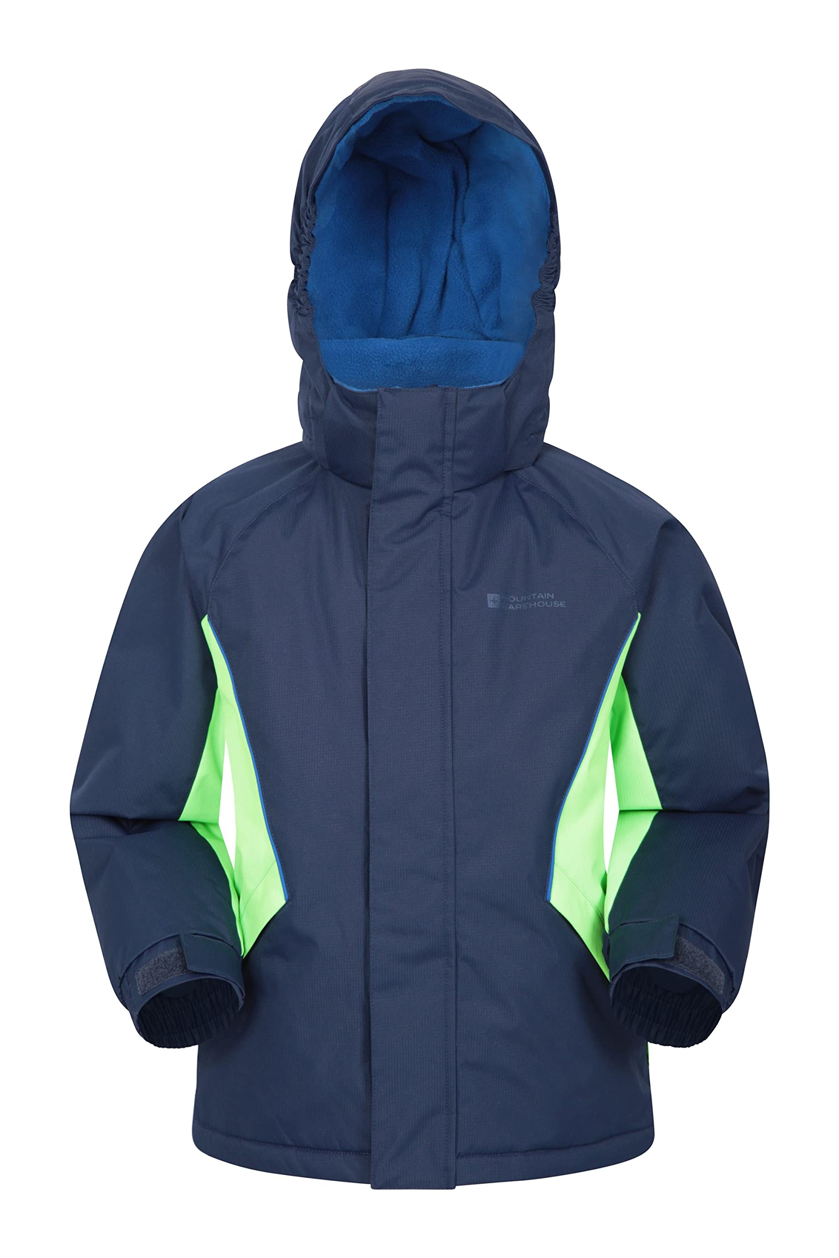 Mountain Warehouse Kids Ski Jacket & Pants set– Boys & Girls Snowsuit Navy 7-8 Years