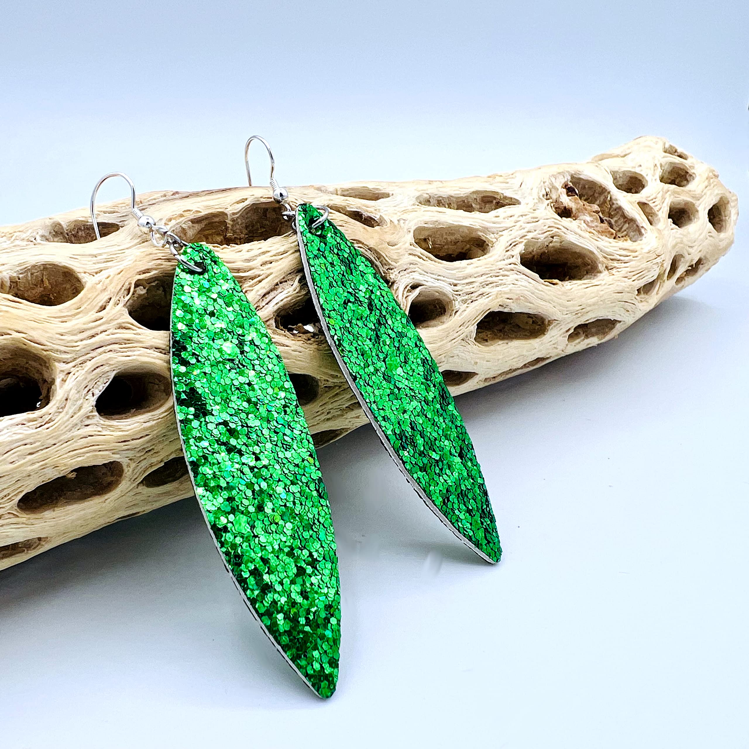 Mardi Gras Earrings for Women - New Orleans Earrings - Mardi Gras Jewelry Accessories (Faith)