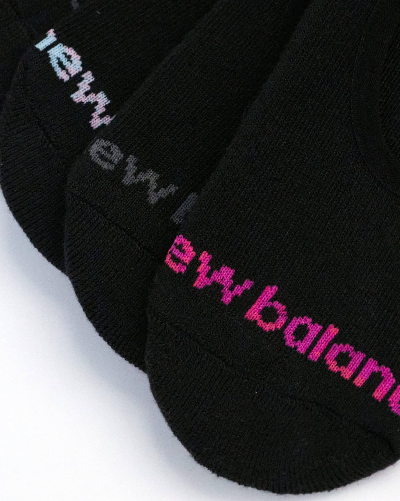 New Balance Women's Athletic Socks - Cushion No Show Liner Socks (12 Pack), Size Shoe Size 4-10, Black - Low