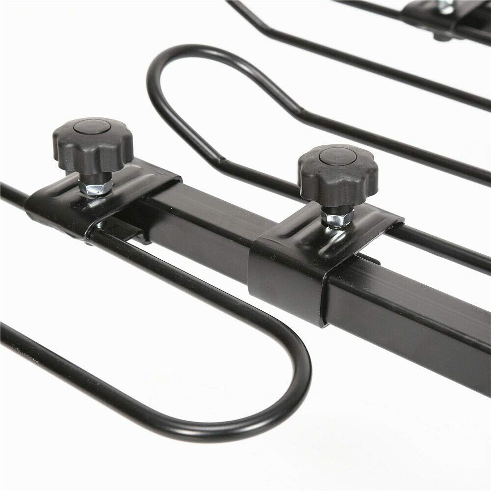 Luyao 4 Bike Bicycle Carrier Hitch Receiver Heavy Duty 2'' Mount Rack Truck SUV