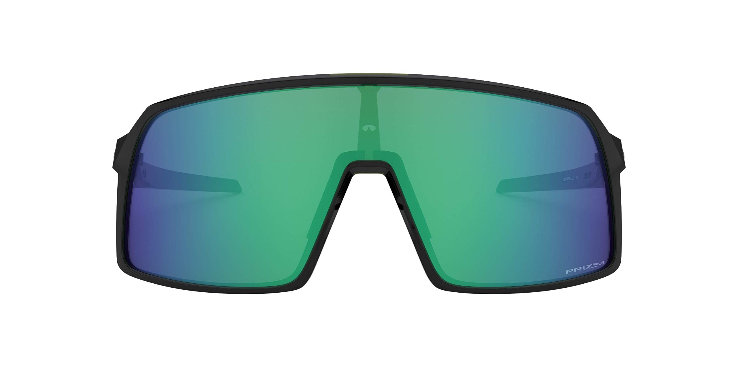 Oakley Men's Oo9406 Sutro Rectangular Sunglasses, Polished Black/Prizm Road, 37 mm