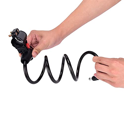 LJJSMG Universal Security Lock with 2 Keys Bike Lock Anti-Theft Steel Strong Bicycle Accessories for Bicycle Motorcycle