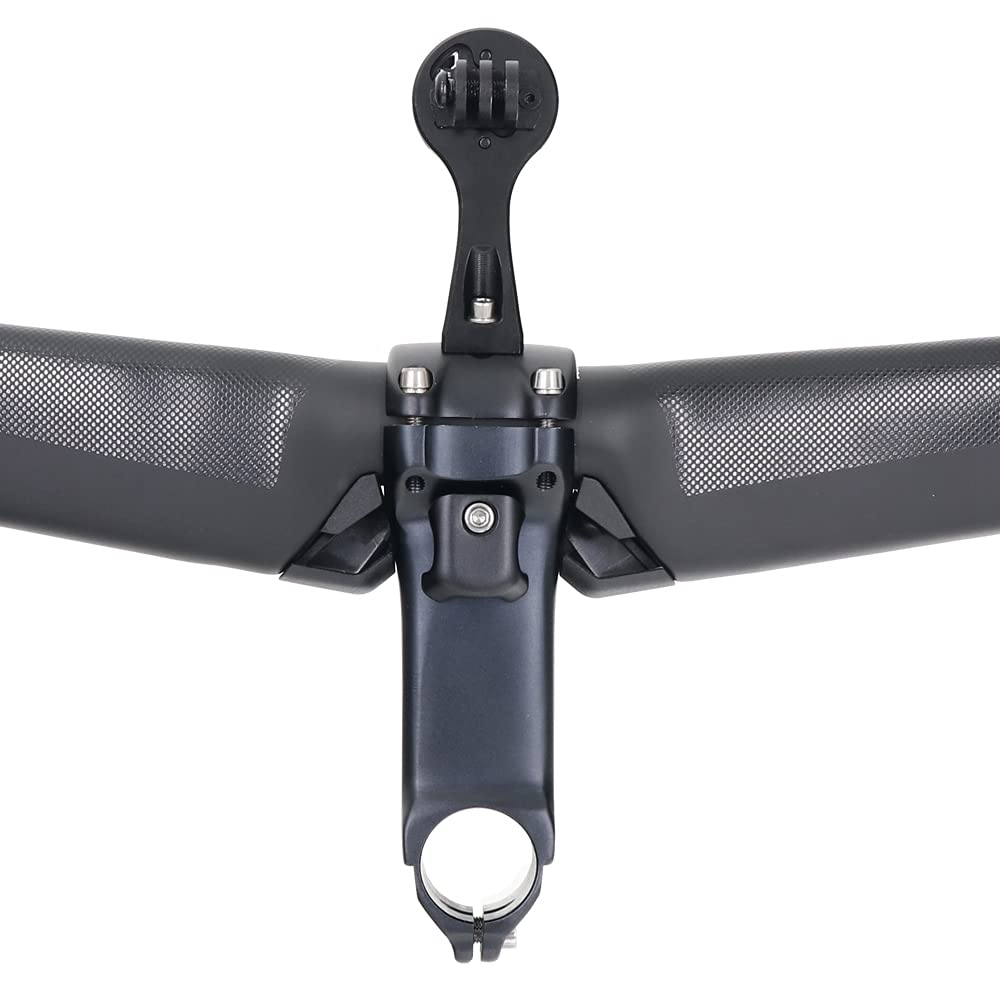 Nirmon for SL7 Stem Road Bicycle Computer Camera Mount Holder Out Front Bike Stem Extension Support Holder for Sports Action Camera and Bike Lights