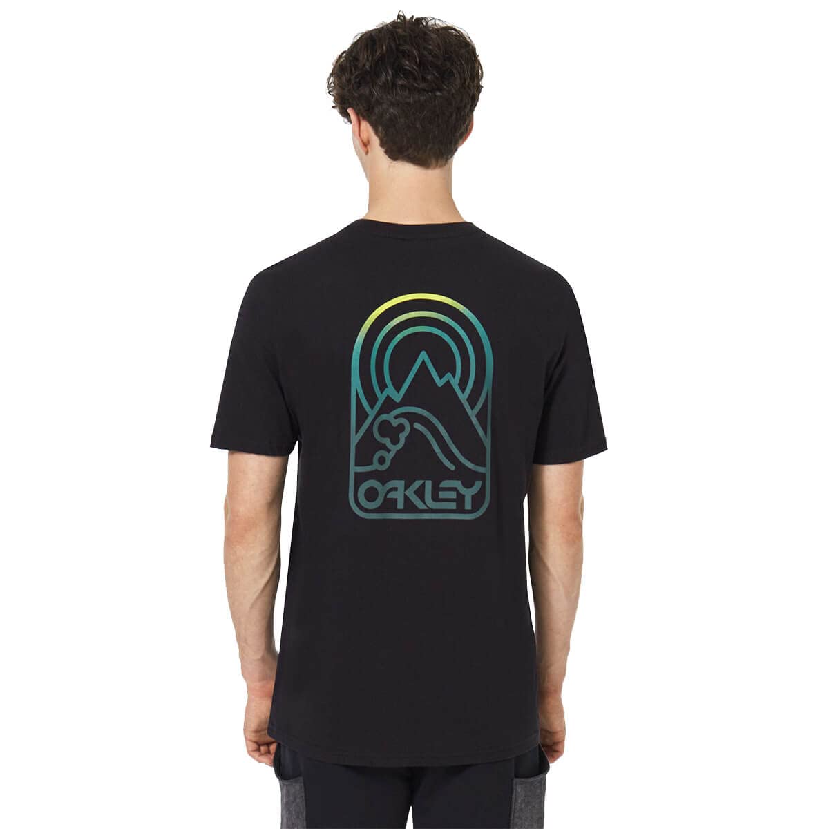 Oakley mens Mountain Sun B1b Tee T Shirt, New Granite Heather, XX-Large US