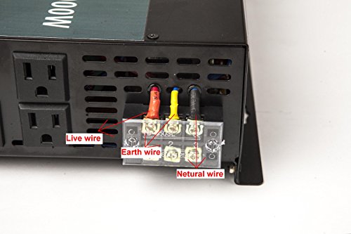 WZRELB Reliable 3000W Pure Sine Wave Solar Power Inverter 48V 120V Off Grid DC to AC Power Converter Generator Home Power Backup