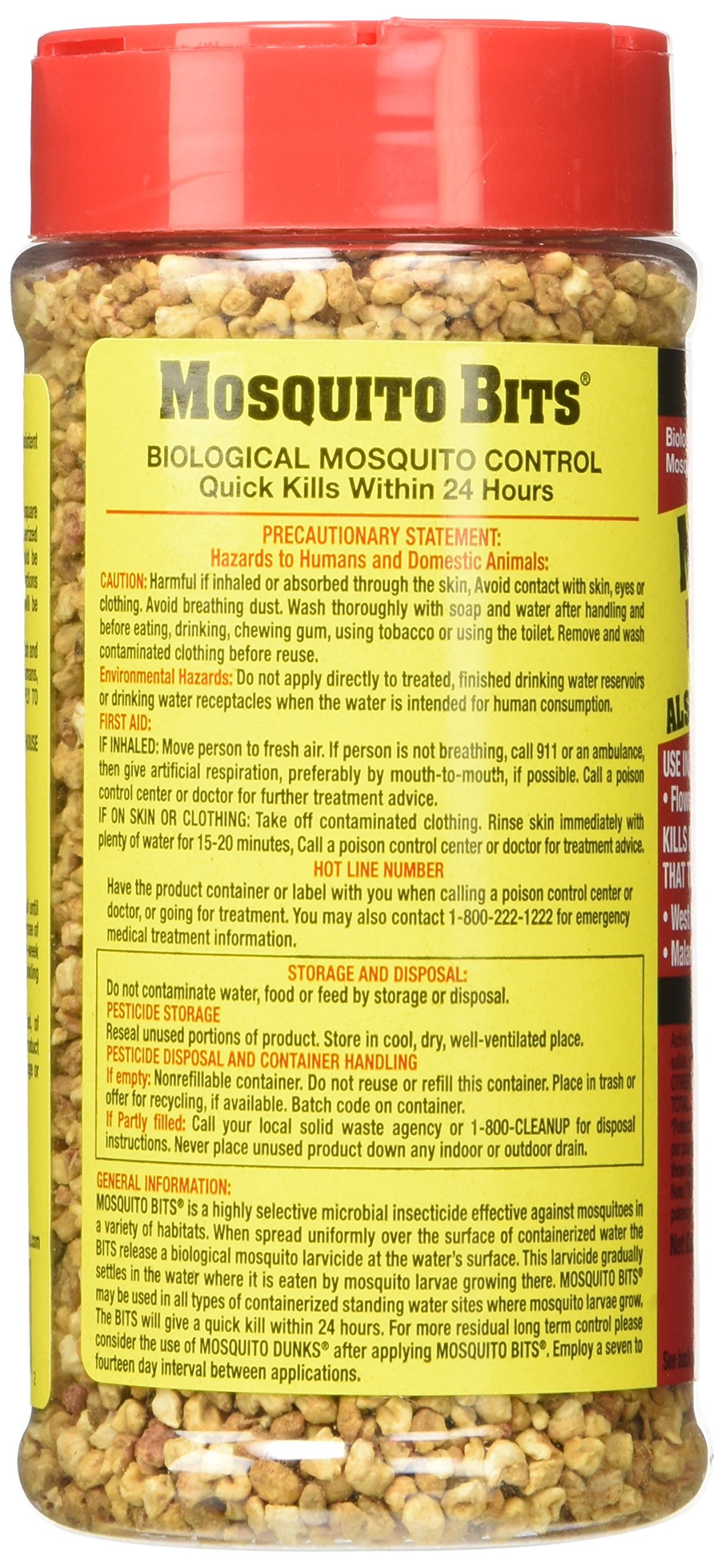 Summit Mosquito Dunks, 20 Dunks, Natural, 1 Pack & Summit 116-12 Quick Kill Mosquito Bits, 8-Ounce