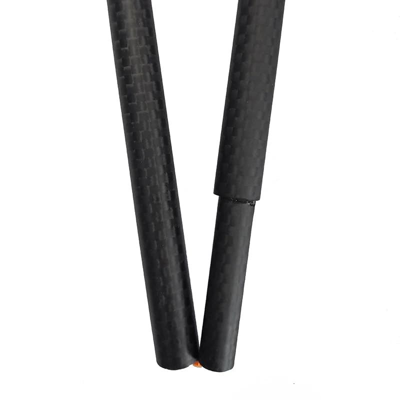 Marvquester 126 CM Carbon Fiber Tent Pole 65g Ultralight Pyramid Tent Double A Tent Straight Tent Pole Replacement Accessories