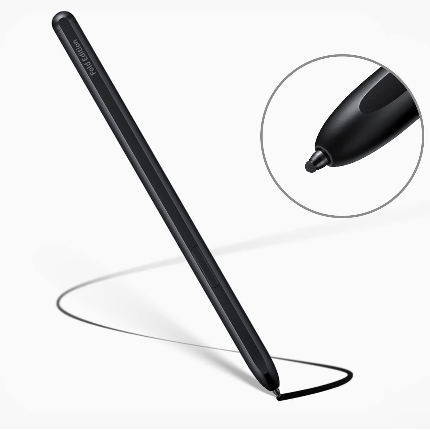 Vizvera for Galaxy S Pen Fold 3 Stylus Edition, Z Fold 3 Stylus Pen Replacement Compatible Galaxy Z Fold 3 Phones Only, US Version,Black (without Bluetooth)