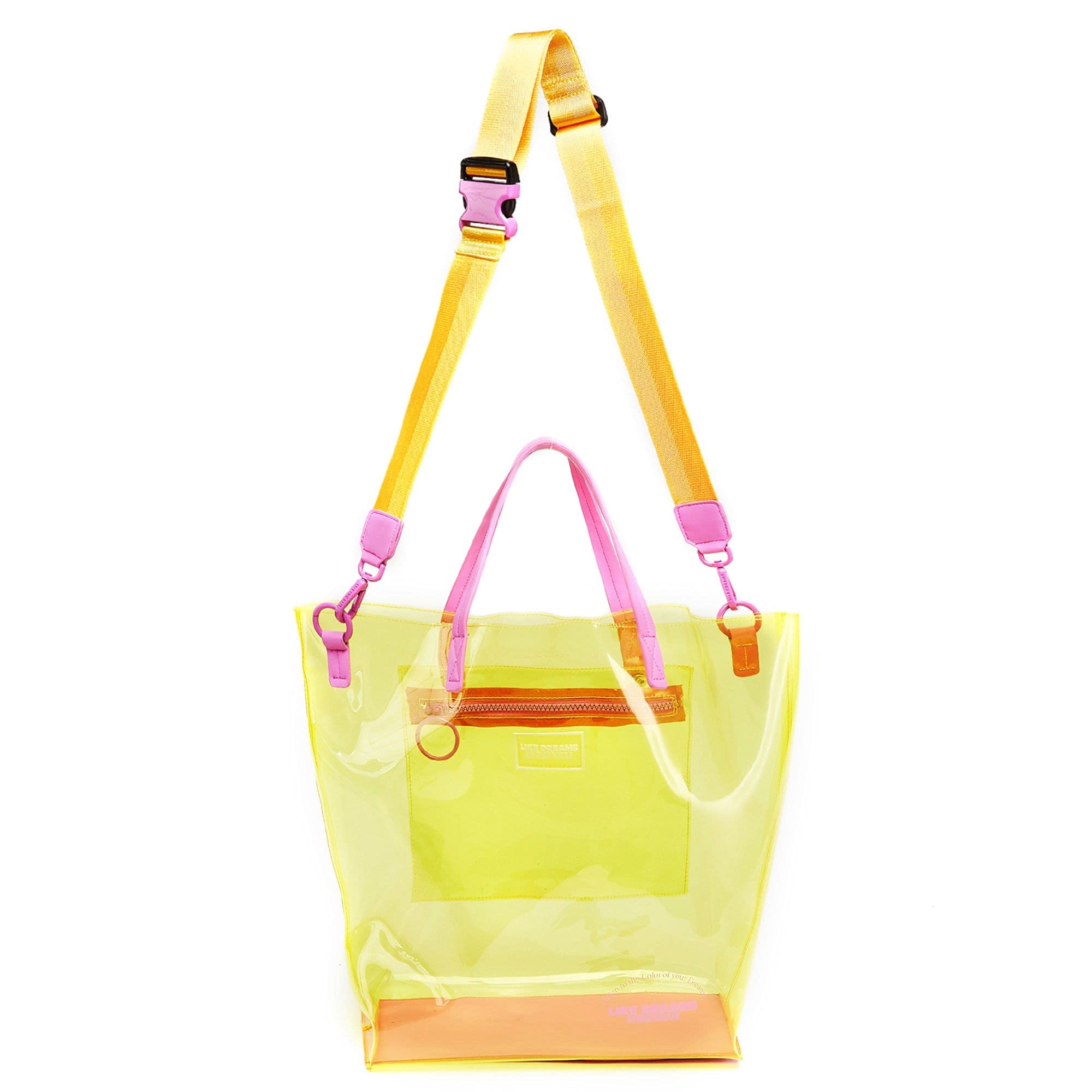 Like Dreams 20/20 Atlanta Retro Tote Bag (Yellow)