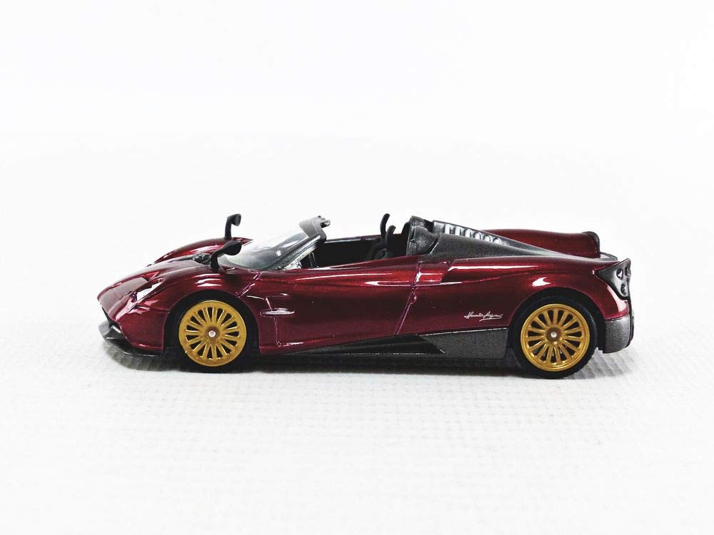 MINI GT MGT00050-L 1/64 Pagani Huayra Roadster Rosso Monza Left Hand Drive