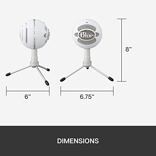 Logitech for Creators Blue Snowball iCE USB Microphone - White