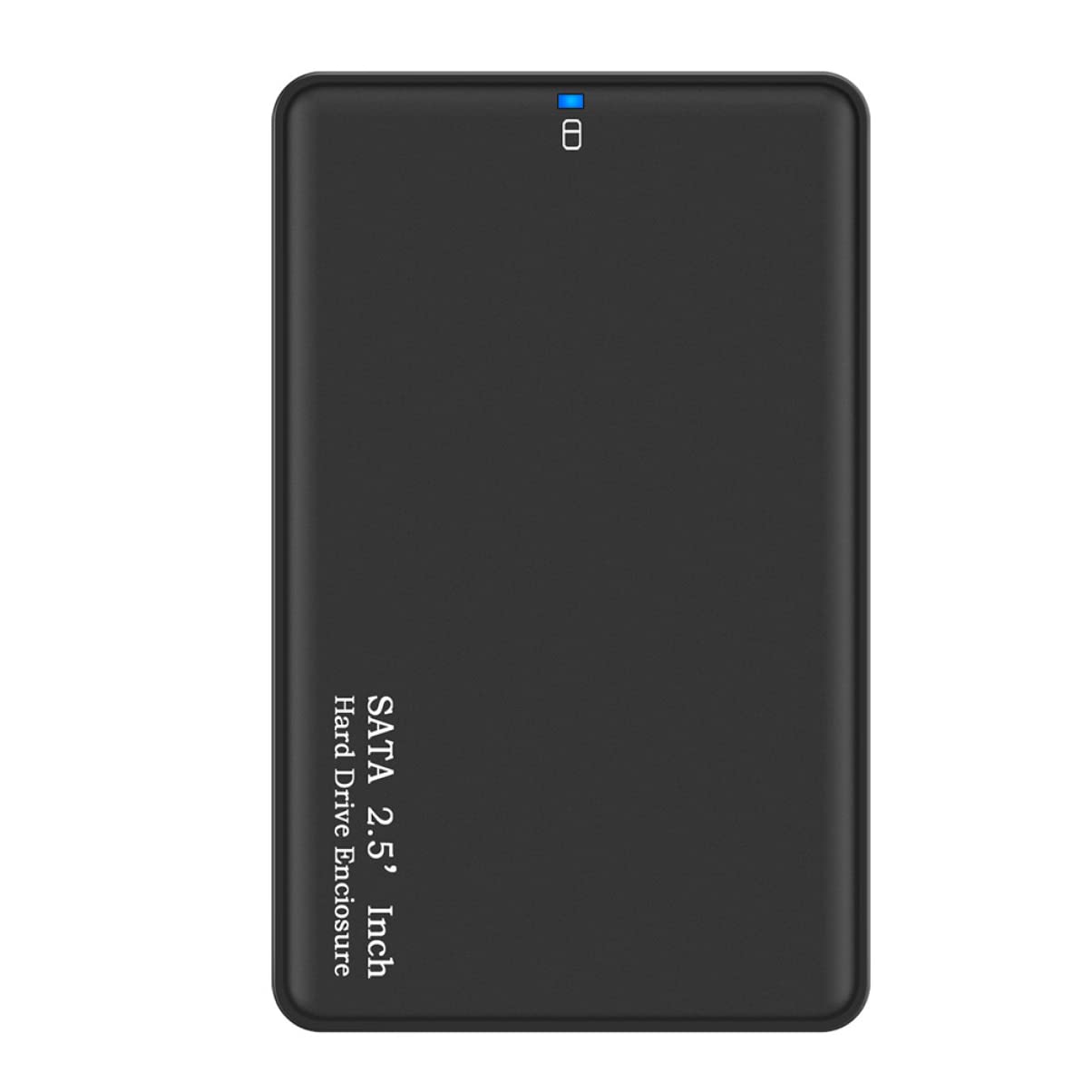 SOLUSTRE Enclosure Case 2pcs HDD/ssd Disk Portable External Enclosure Tb . for USB Hard Micro Tool-Free to -.mm up Inch B USB Hard Drive HDD