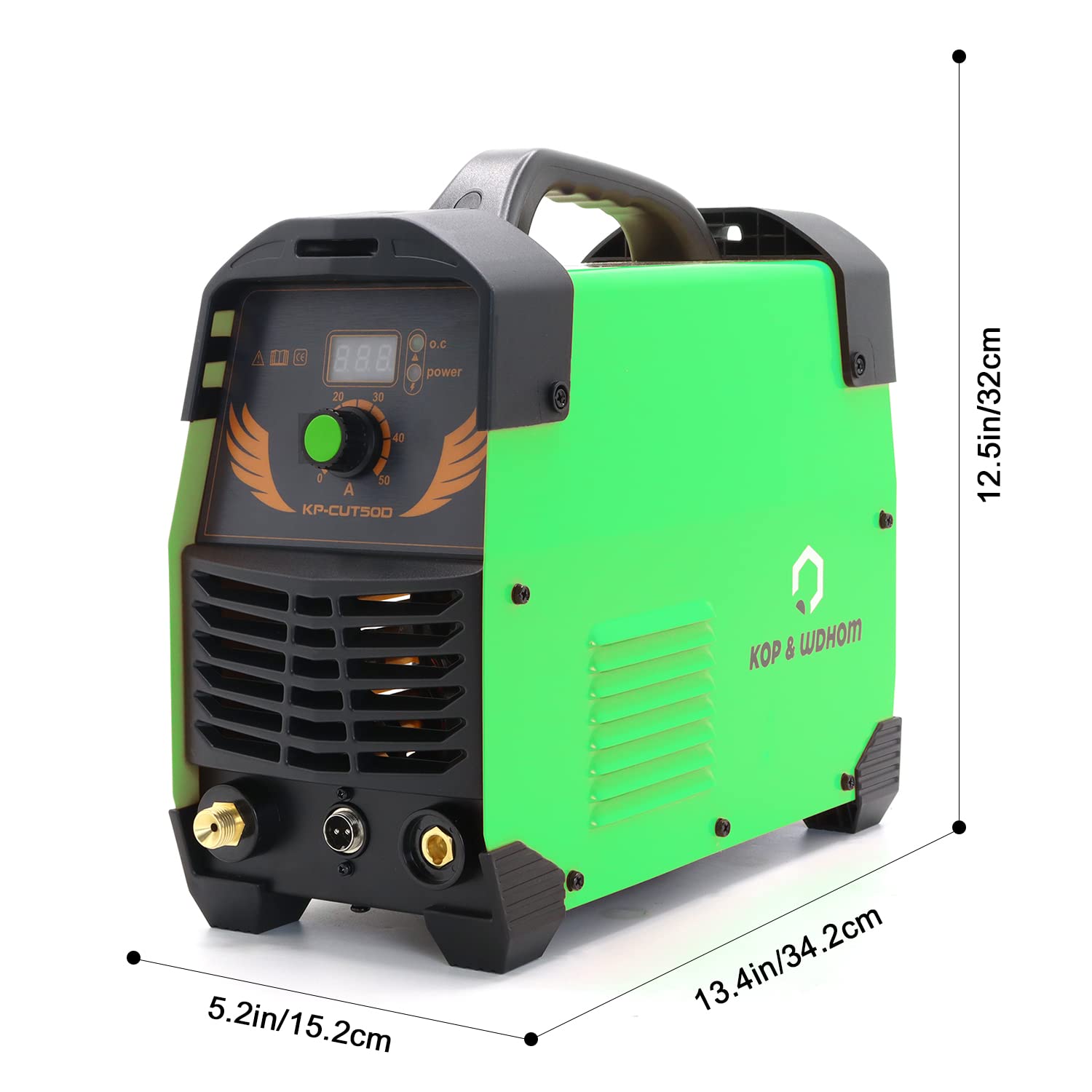 Plasma Cutter 50Amp 110/220V 1/2" Clean Cut 3/4" Max Cut IGBT High Frequency Inverter CUT50 Plasma Cutting Machine for Car Frame,Carbon Steel,Stainless Steel,Thin Copper,Aluminum
