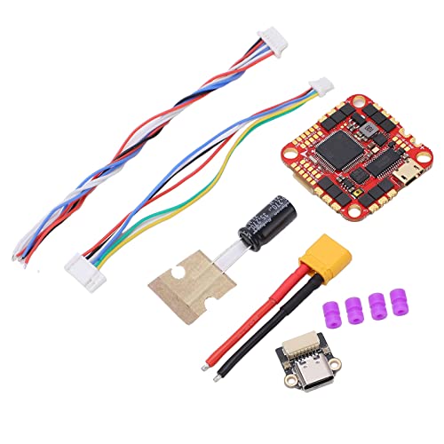 SOONHUA HAKRC F722 Flight Controller with 40A ESC Capacitor for FPV Racing Black0 F722 Flight Controller with ESC F722 Flight Controller RC Flight Controller F722 Flight Controller with ESC Flig
