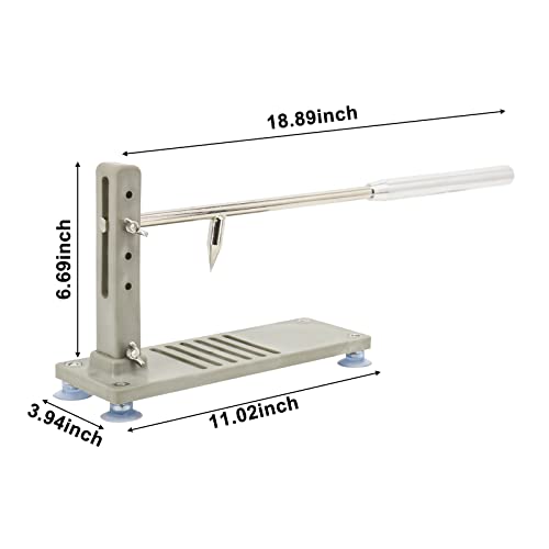Patioer Oyster Shucker, Oyster Opener Tool Set, Oyster Clam Opener Machine with Oyster Shucking Knife Set, Gloves and G-Clip