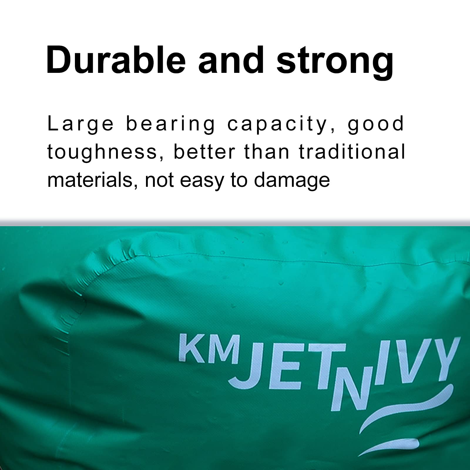 KMJETNIVY Water Storage Bladder, Collapsible Water Bladder Tanks, Large-Capacity Water Storage Container, Portable Emergency Water Storage Tank (Black 110L)