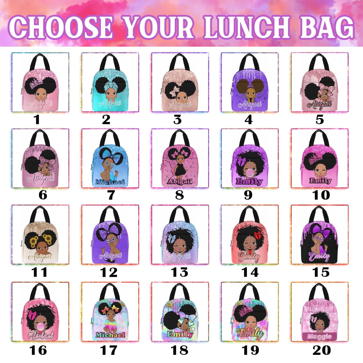 MyPupSocks Personalized Name Book Bag Backpack for Elementary Red Bow Girl Custom Casual Bookbags for Back to School Travel Picnic