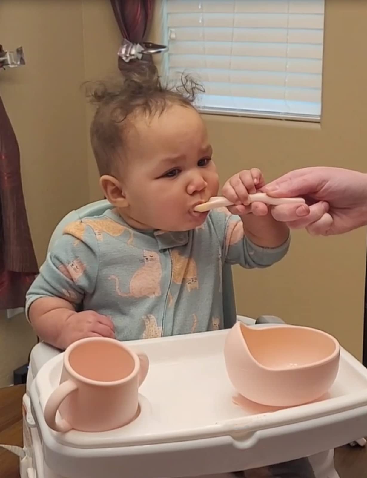 teanpoon suction bowls for baby|suction bowls for toddlers|Toddler Cups 100% Tiny Silicone Drinking Training Cup for Baby|Silicone Baby Feeding Set|2 easy- grip handles
