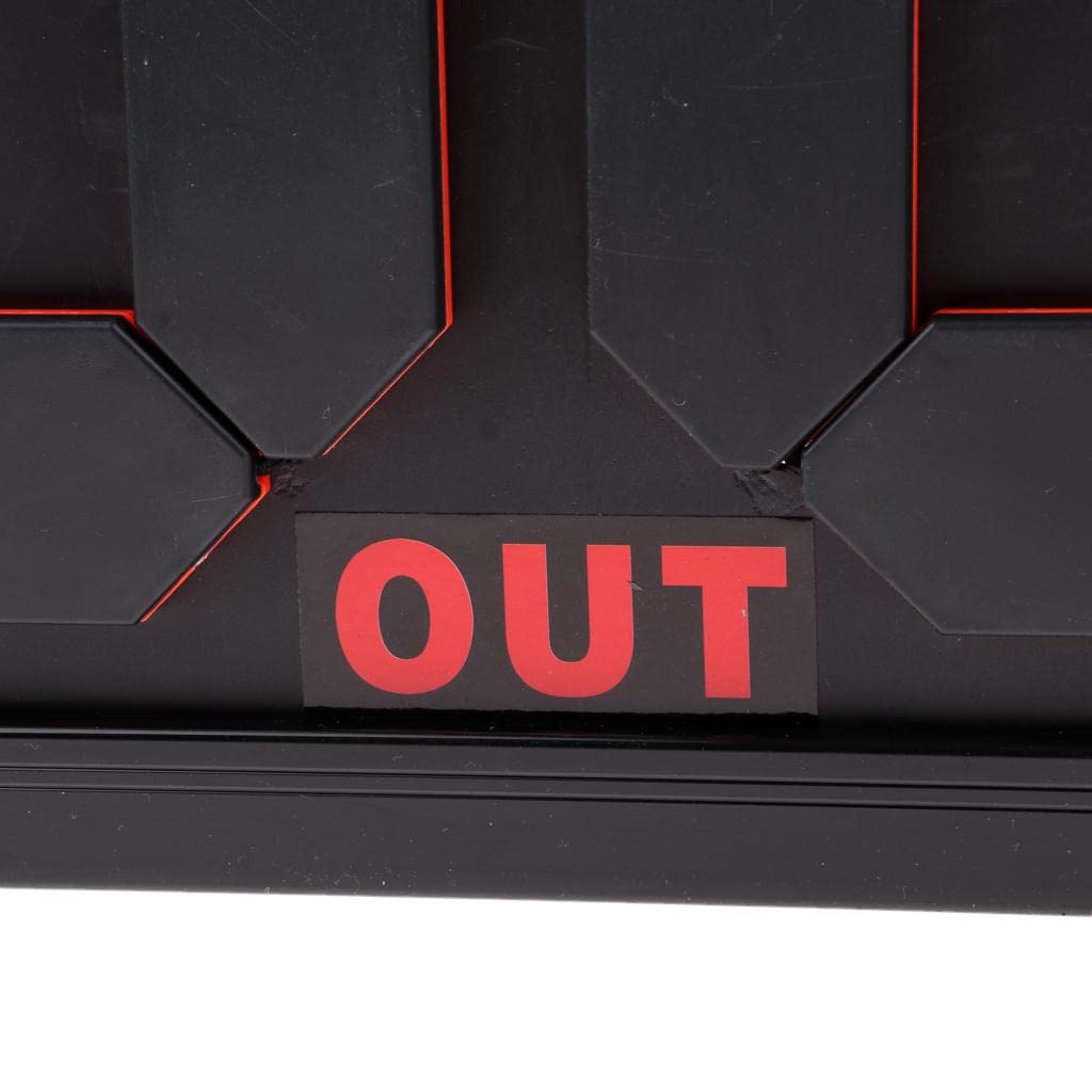 LoveinDIY Football Substitution Card Soccer Substitution Board Fluorescent Display
