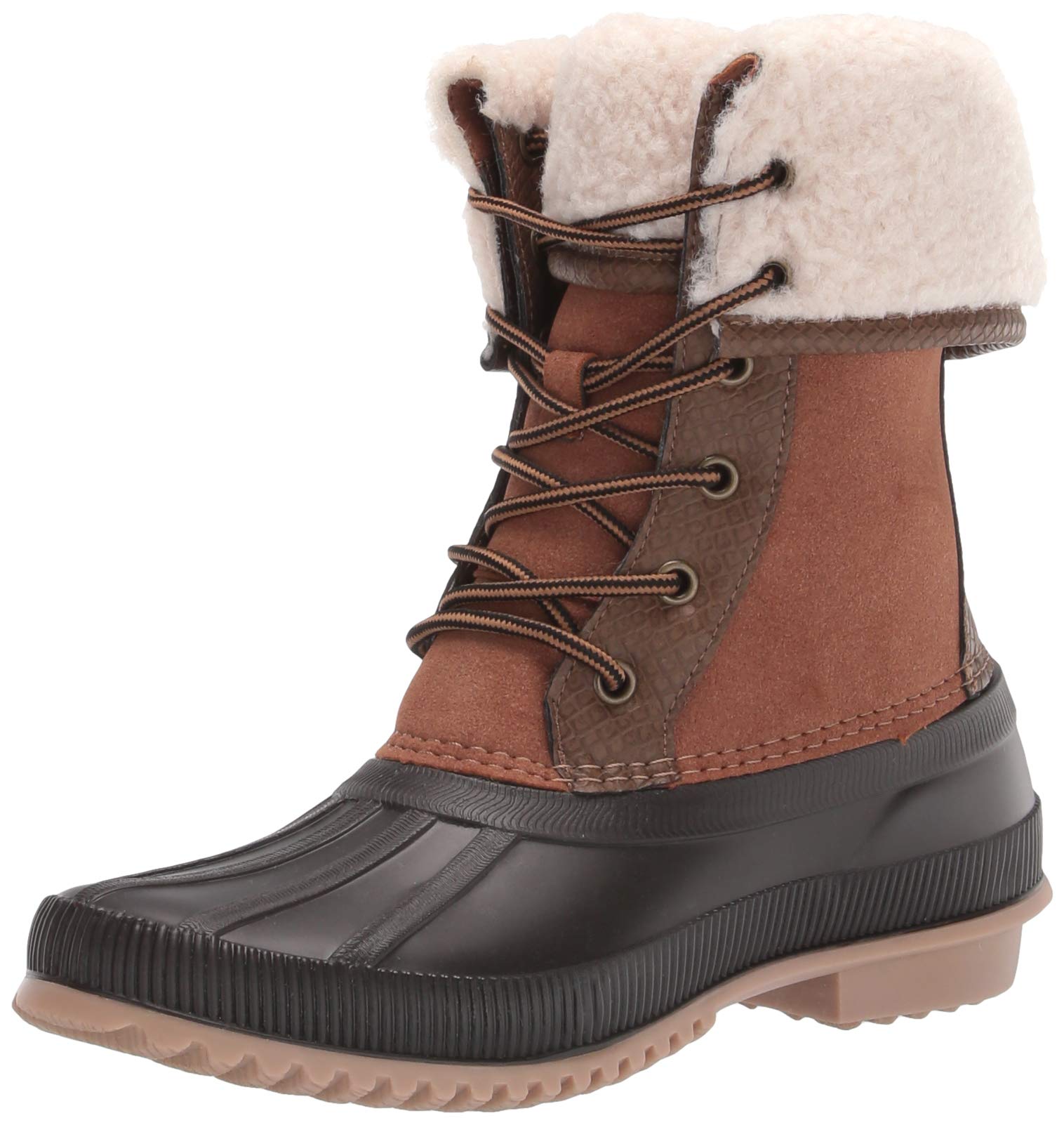 Madden Girl Women's Climbber Hiking Boot, Brown Multi, 6.5