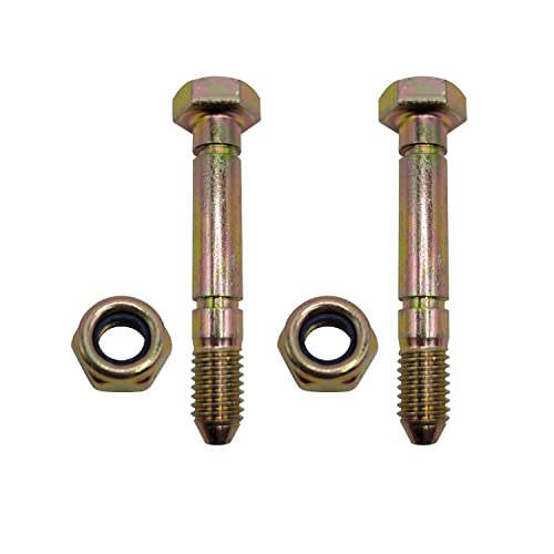 TLAOISUS 4-Pack 51001500 510015 5/16" Shear Pin Bolts and Nuts for Ariens AM136890 AM122156 Snapper 1-3865 7091550YP Snow Blowers