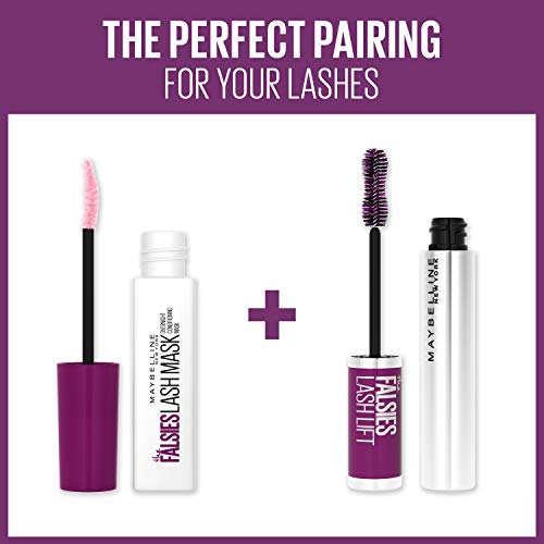 Maybelline New York The Overnight Eyelash Conditioner with Shea Butter and Argan Oil, Falsies Lash Mask, 0.33 Fl Oz
