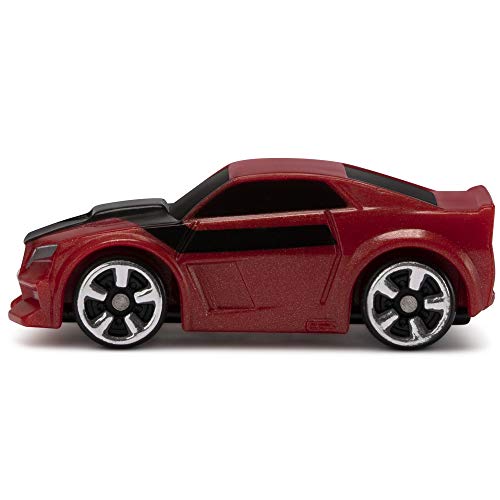 Micro Machines Mini Vehicle Hauler - Features 4 Exclusive Vehicles - Open The Top of The Trailer/Lower The Back Ramp to Load Up to 8 Vehicles - Tiny Vehicles, Huge World