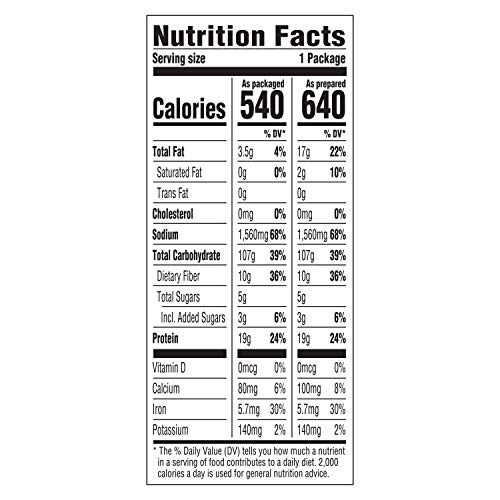 Knorr Selects Power Rice Blend For A Delicious Side or Meal Starter Burrito Bowl 19g of Protein Per Serving 4.9 Ounce (Pack of 8)