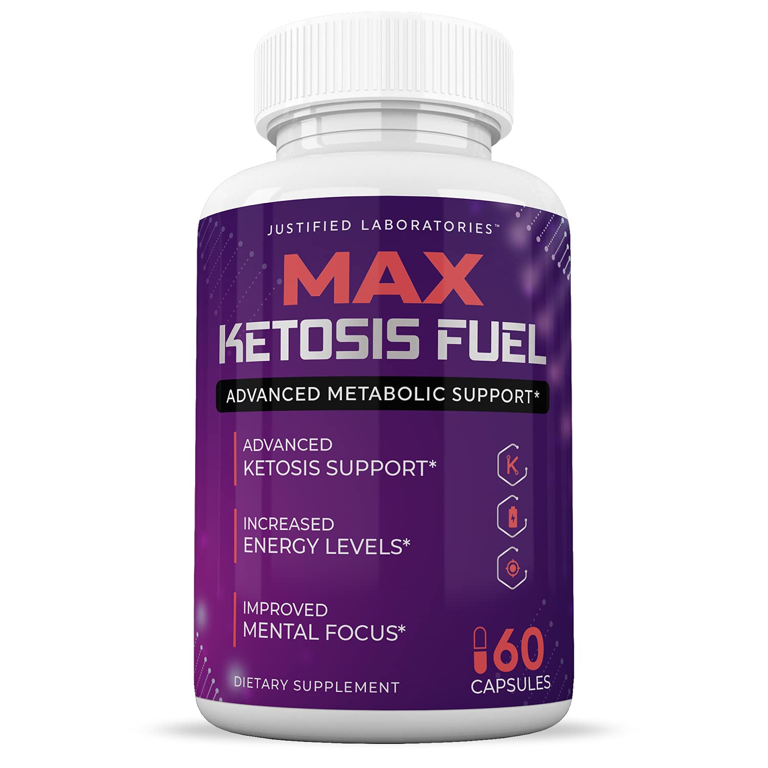 Max Ketosis Fuel Pills Includes Apple Cider Vinegar goBHB Exogenous Ketones Advanced Ketogenic Supplement Ketosis Support for Men Women 60 Capsules