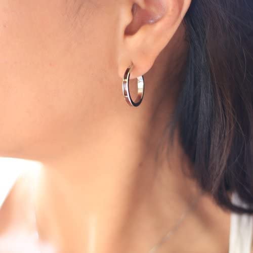 KOA WOOD HOOP EARRINGS