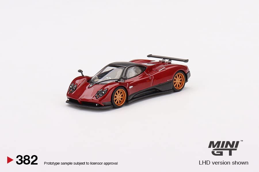 Pagani Zonda F Rosso Dubai 1/64 Diecast Model Car by True Scale Miniatures MGT00382
