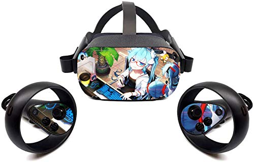 Oculus Quest Accessories Skins Beautiful Girl Japan VR Headset and Controller Decal Sticker Protective ok anh yeu