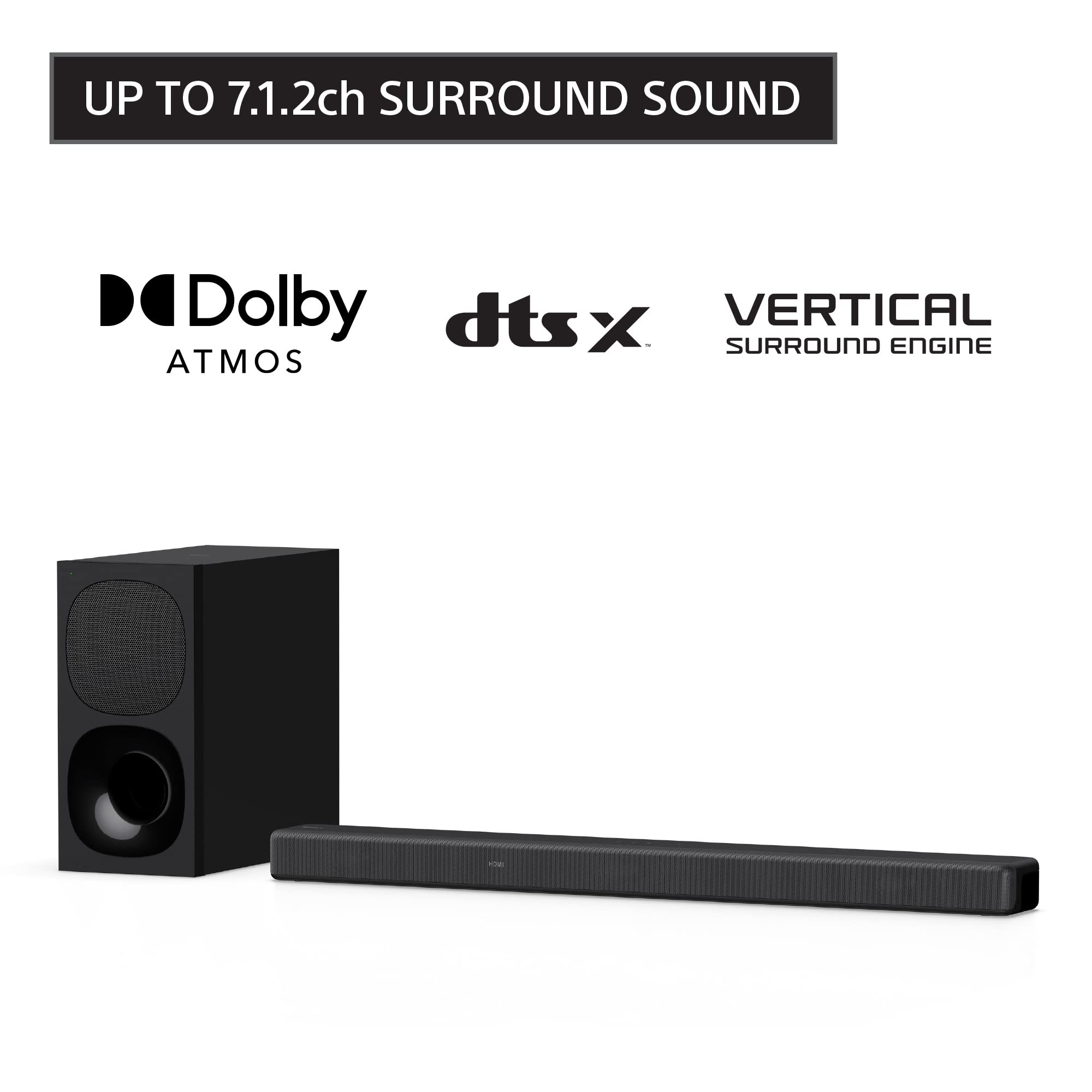 Sony 85 Inch 4K Ultra HD TV X80K Series: LED Smart Google TV with Dolby Vision HDR KD85X80K- 2022 Model&Sony HT-G700 3.1CH Dolby Atmos/DTS:X Soundbar with Bluetooth Technology
